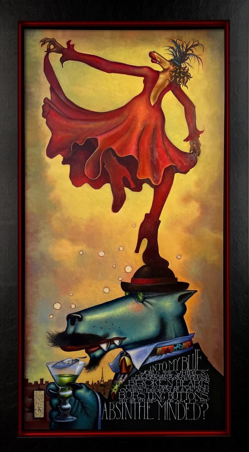 Absinthe Minded | Art by Markus Pierson 2023 | Tellurado Studio